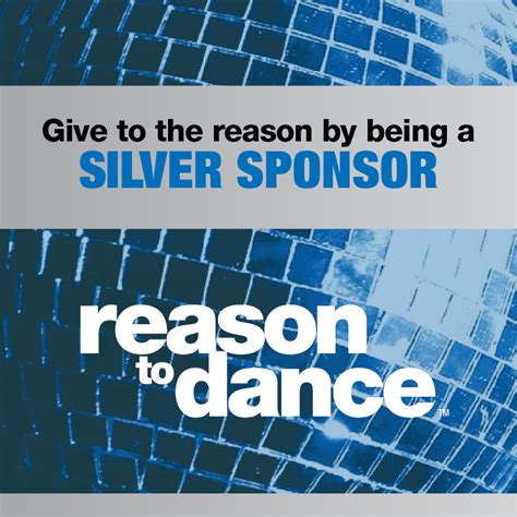 Silver Sponsorship Dr Emily Sims Reason To Dance Reason For Hope