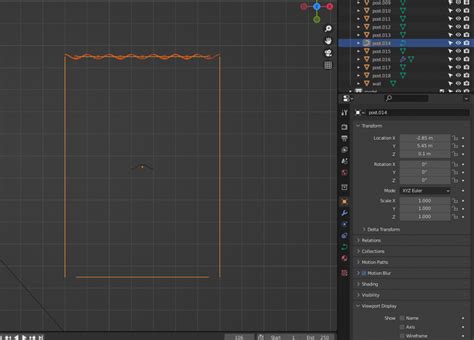 Multiple Separate Bezier Curves In One Objectmaking It Work With Arraycurve Modifier Of
