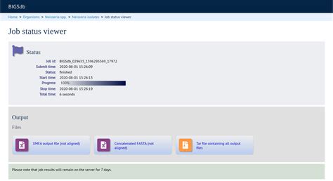 Sequence Export — Bigsdb 1520 Documentation