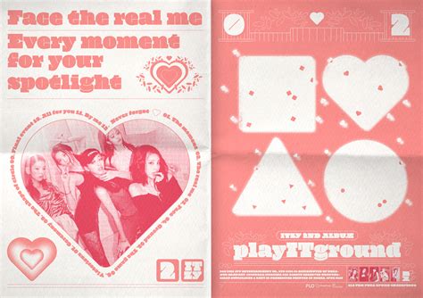 ITZY Album Design PlayITground On Behance