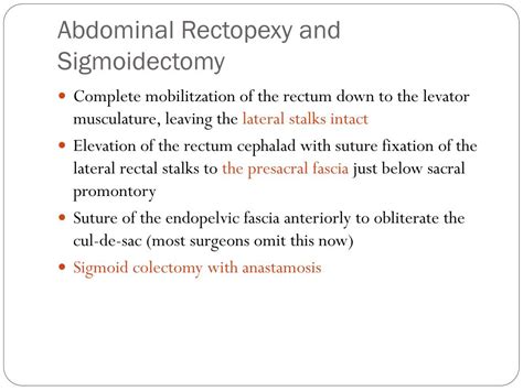 Ppt Rectal Prolapse Powerpoint Presentation Free Download Id 1750345