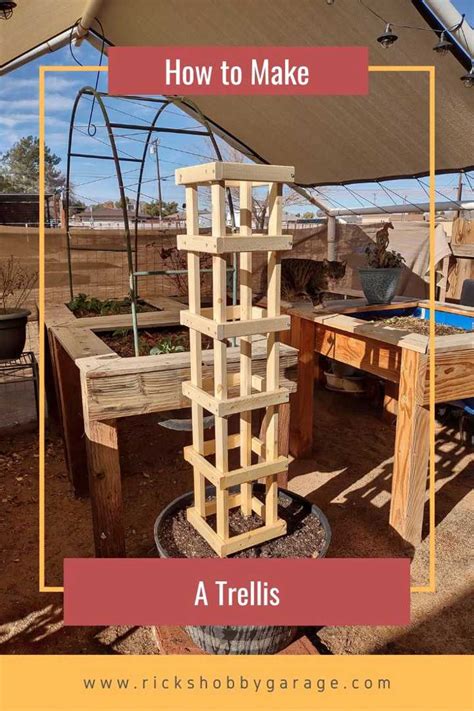 How To Make A Trellis Rick S Hobby Garage