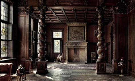 Identity Of Classic Interior Design Gothic Style Planing Phase