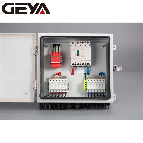 Geya Photovoltaic 1000v Solar Distribution Box Pv Array 6 String Dc