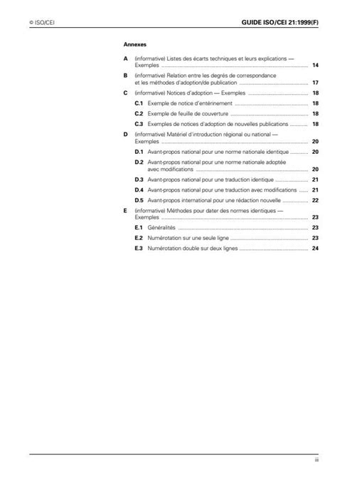 ISO IEC Guide Adoption Of International Standards As Regional Or National Standards