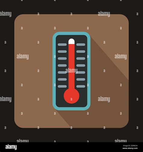 Thermometer Indicates High Temperature Icon Stock Vector Image And Art Alamy