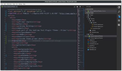 Github Thecodechef Primer Theme A Port Of The Sublime Text Plugin Theme Primer