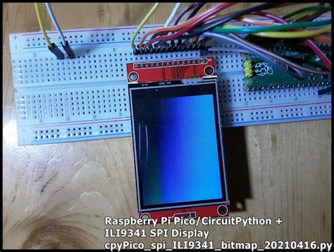 Hello Raspberry Pi Raspberry Pi Picocircuitpython Ili9341 Spi