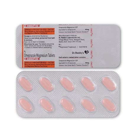 Omez 40 Mg Uses Benefits And Side Effects