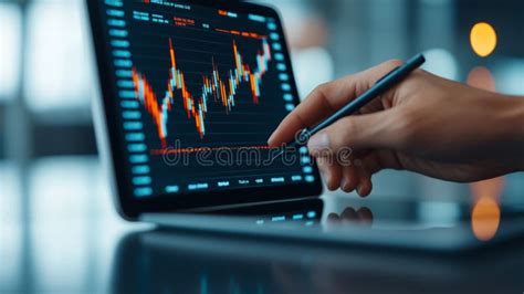 Analyzing Stock Market Trends Financial Hub Data Visualization Modern