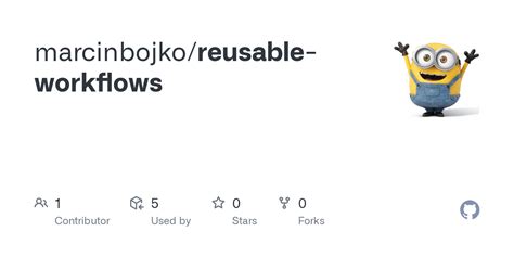 Github Marcinbojkoreusable Workflows