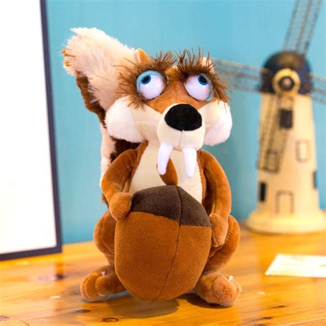 Pelúcia Boneco Scrat Esquilo Era Do Gelo Disney 20 Cm Toyshow Tudo