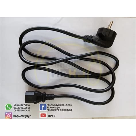 Jual Kabel Power Kabel Ac Kabel Input Acac Cord Shopee Indonesia