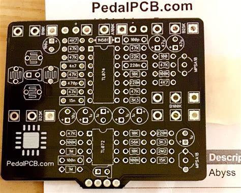 Just Got My First Diy Pcb Project A Clone Of Eqds “the Depths” 8 Pcb And About 20 In