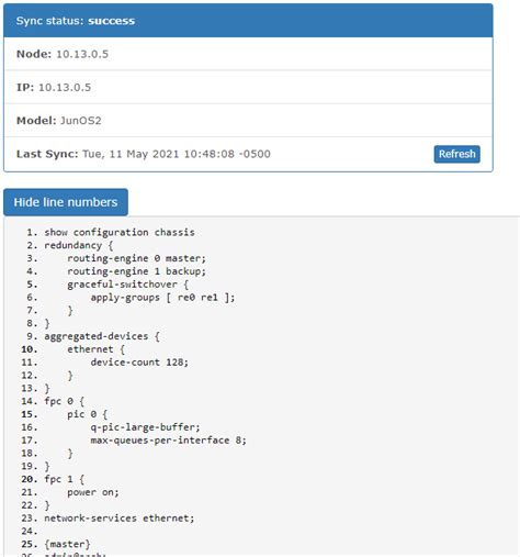 LibreNMS Not Showing Oxidized Configs Or Diffs Oxidized LibreNMS Community