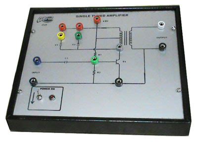 Single Tuned Amplifier Trainer Adtron Technologies