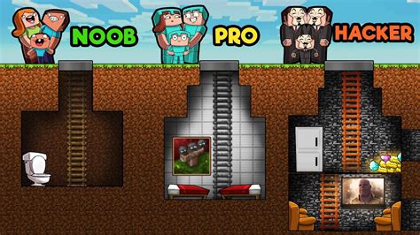 Secret Family SAFE House Noob Vs PRO Vs Hacker YouTube