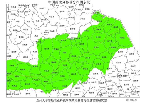 秦岭淮河一线 秦岭淮河一线的范围划分