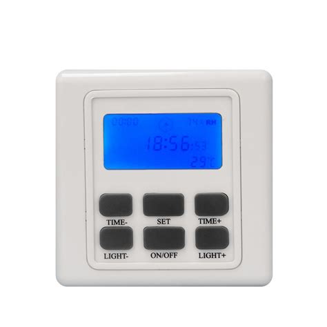 Temperature Control Switch Programmable Timer Switch With Weekly