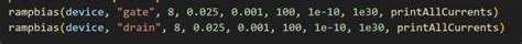 Program Stops Without Error DEVSIM TCAD