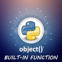 H M Object Trong Python Hkt Soft