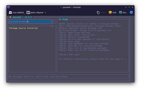 [solved] pacseek search not working anymore community contributions