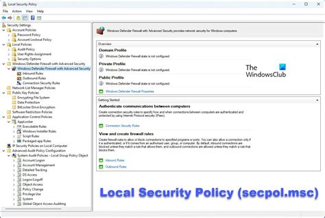 How To Open Local Security Policy On Windows 1110
