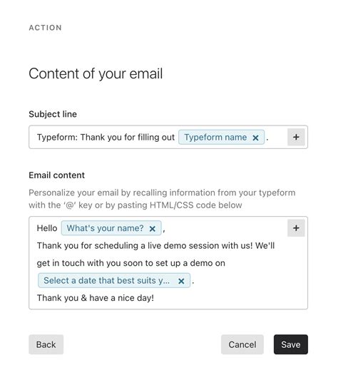 Send Follow Up Messages To Your Respondents Or Yourself Help Center