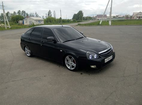 Черная Лада Приора хэтчбек Lada Priora 60 фото — Ladablack Ru