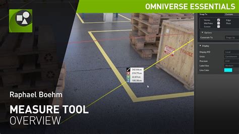 nvidia omniverse usd composer measure tool overview youtube