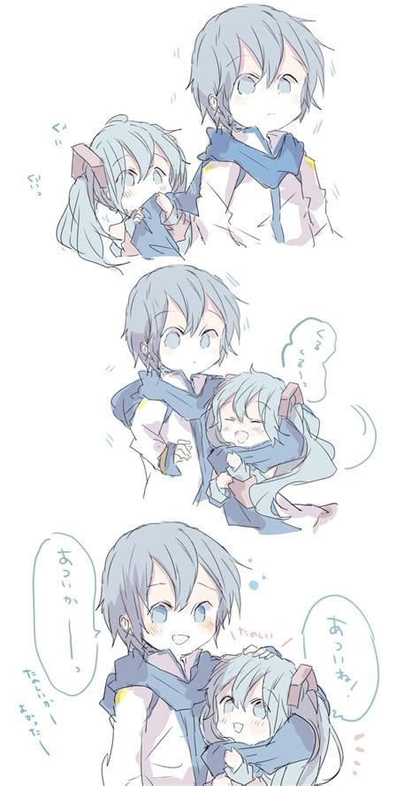 Hatsune Miku And Kaito Vocaloid Drawn By Xxxx Saki Danbooru