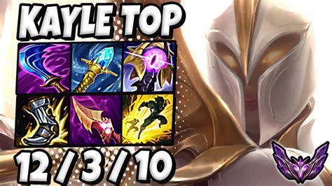Kayle Top Vs Aatrox Otp Lol Korea Master Patch 131 Youtube
