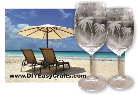How To Make Diy Etched Wine Glasses Etched Wine Glasses Wine Glasses