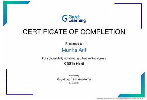Munira Arif On Linkedin Greatlearning Html Css Javascript Php