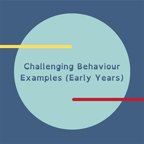 Challenging Behaviour Examples Early Years Neuroteachers Challenging Behaviour Examples Early Years Neuroteachers