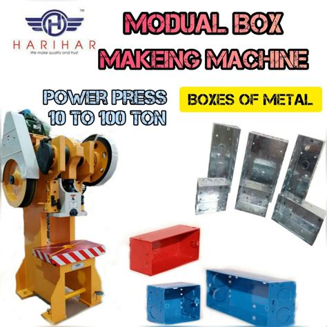 Electrical Junction Box Making Machine Modular Box Making