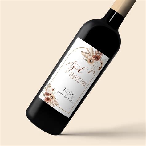Custom Wine Label Etsy