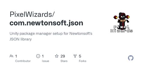 GitHub PixelWizards Newtonsoft Json Unity Package Manager Setup