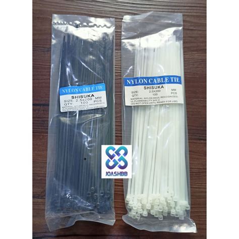 Jual Kabel Ties X Mm Cm Isi Bh Cable Tie Pengikat Kabel Dasi Kable Shopee