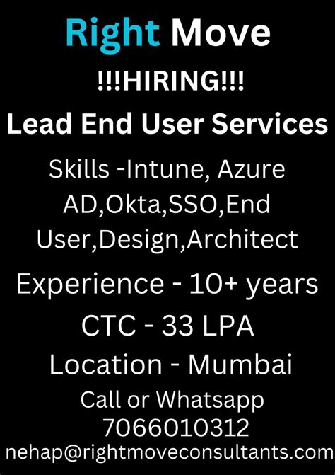Neha P On Linkedin Hiring Leadenduserservices Intune Azuread Okta Sso Identification