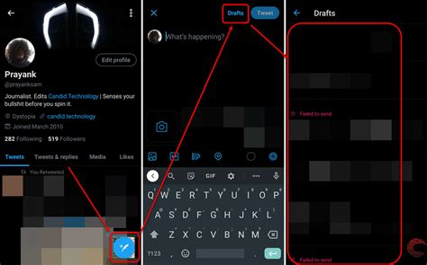 How To Find Drafts On Twitter