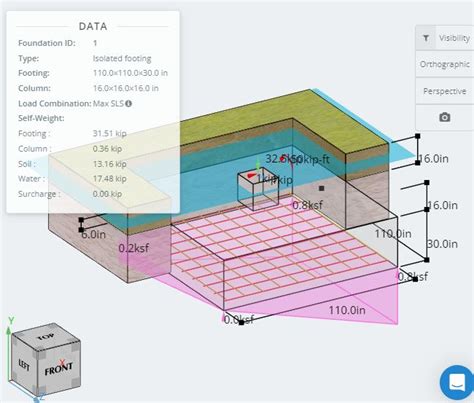 Joseph Byrne Pe On Linkedin Isolated Footing Using Skycivil 3d