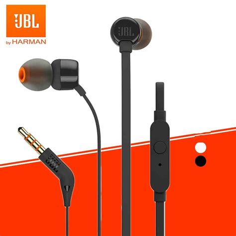 Jbl T Mm Wired Earphones Stereo Music Deep Bass Sport Earphone In Line Control Handsfree