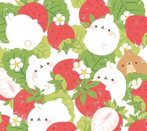 100 Cute Strawberry Backgrounds