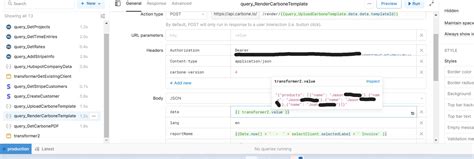 Cannot Use Value Of Transformer In Api Parameter 💬 App Building