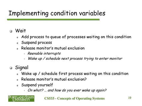 Cs533 Concepts Of Operating Systems Class 3 Ppt Download