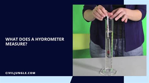 Soil Hydrometer What Does A Hydrometer Measure How Does A Soil Hydrometer Work How To Read