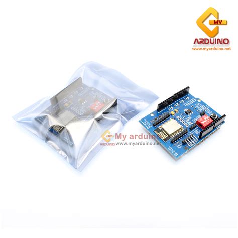 Esp8266 Esp 12e Uart Wifi Wireless Shield For Arduino Uno R3 ขาย