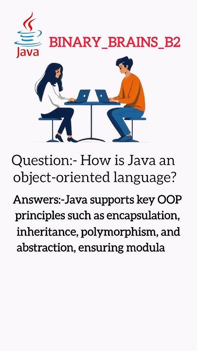 How Is Java An Object Oriented Language Shorts Ytshorts Binary
