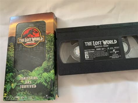 Jurassic Park The Lost World Vhs Tape Vintage Something Has Survived £8